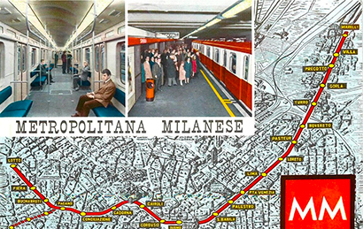 The red line: Milan and its first subway (1964) - Géographie-cités